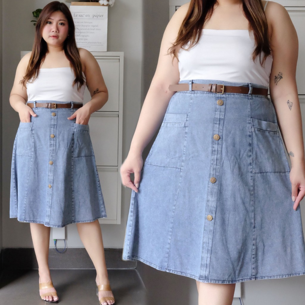 Jual UNION11 - ROK WANITA JUMBO / ROK BIG SIZE WANITA / BAWAHAN WANITA ...