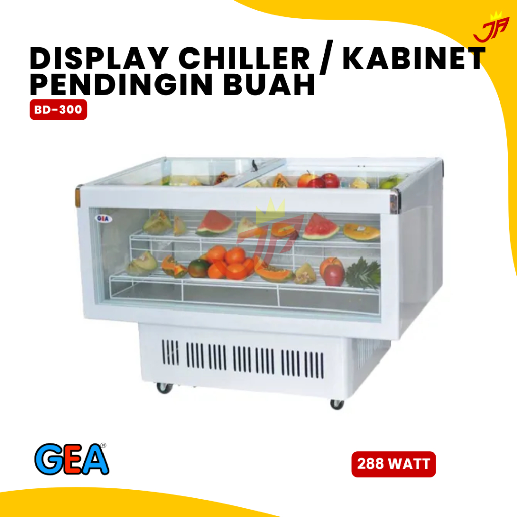 Jual GEA DISPLAY CHILLER BD-300 / KABINET PENDINGIN BUAH GEA BD300 | Shopee Indonesia