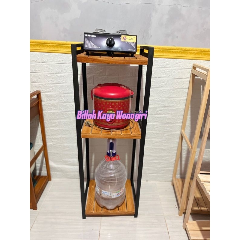 Jual Rak Galon 3 Susun Jumbo tinggi 125 lebar 36 panjang 43 extra ...