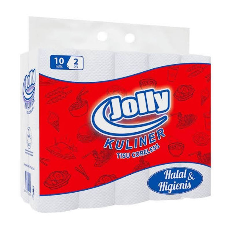Jual 10roll TISSUE JOLLY COROLESS / ROLL JOLLY / TISSU TOILET JOLLY ...