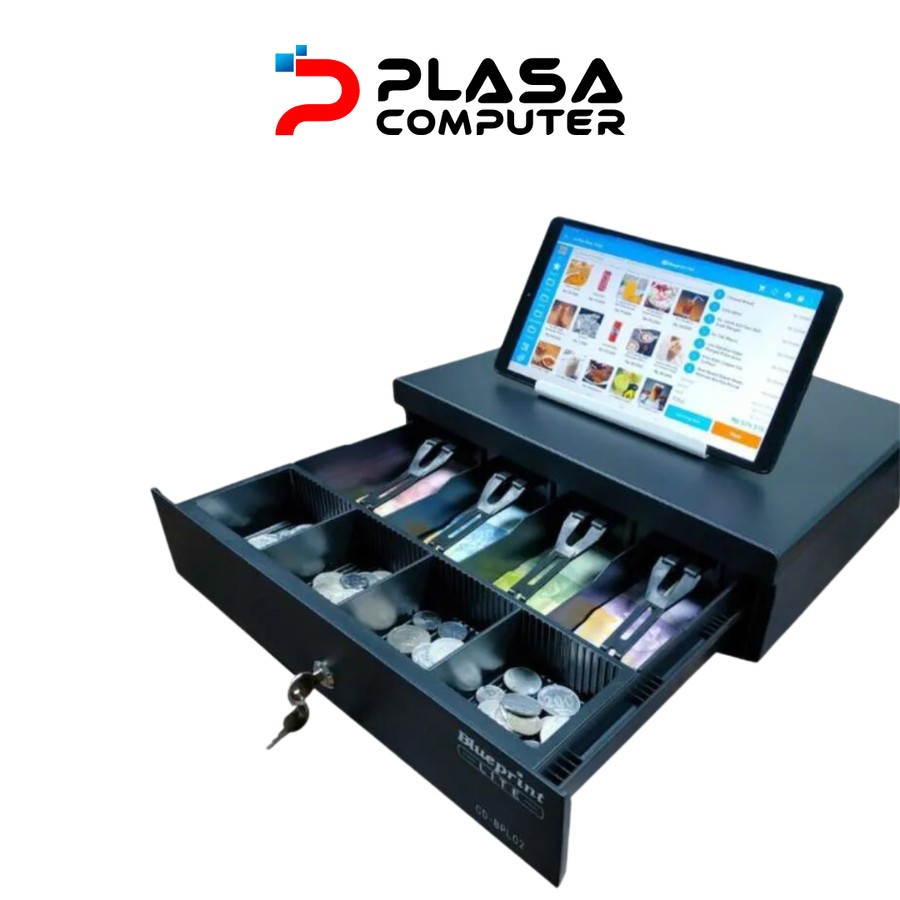 Jual CASH DRAWER / LACI KASIR / LACI UANG BLUEPRINT CD-BPL02 34x36x10,8 ...