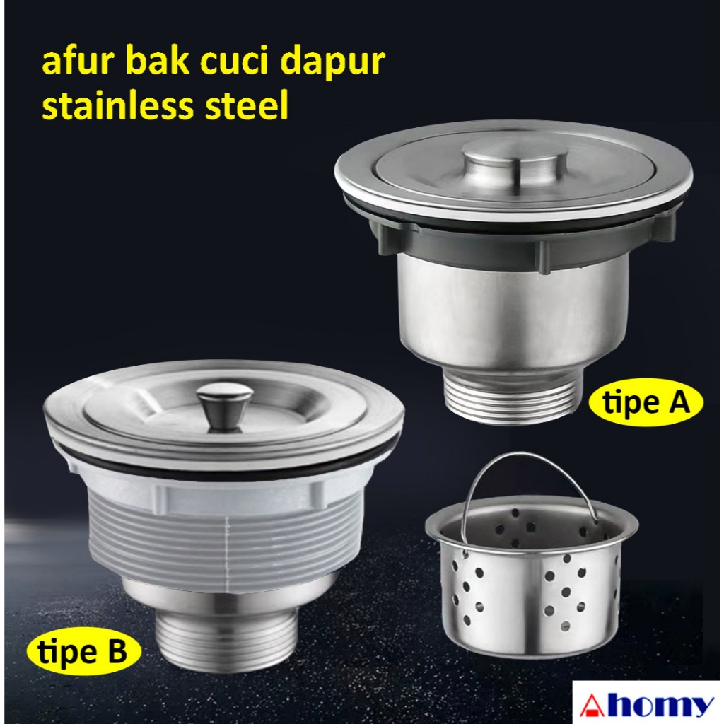 Jual avur saringan bak cuci piring dapur ss afur stainless steel ...