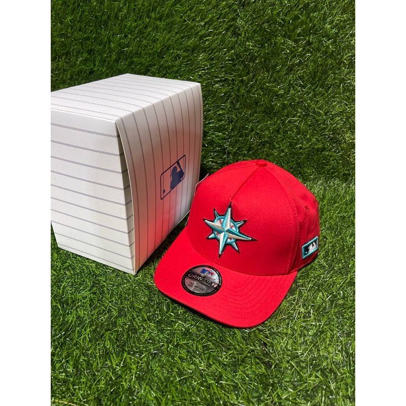 Jual Logo MARINERS Topi Premium Bahan Merah MLB | Shopee Indonesia