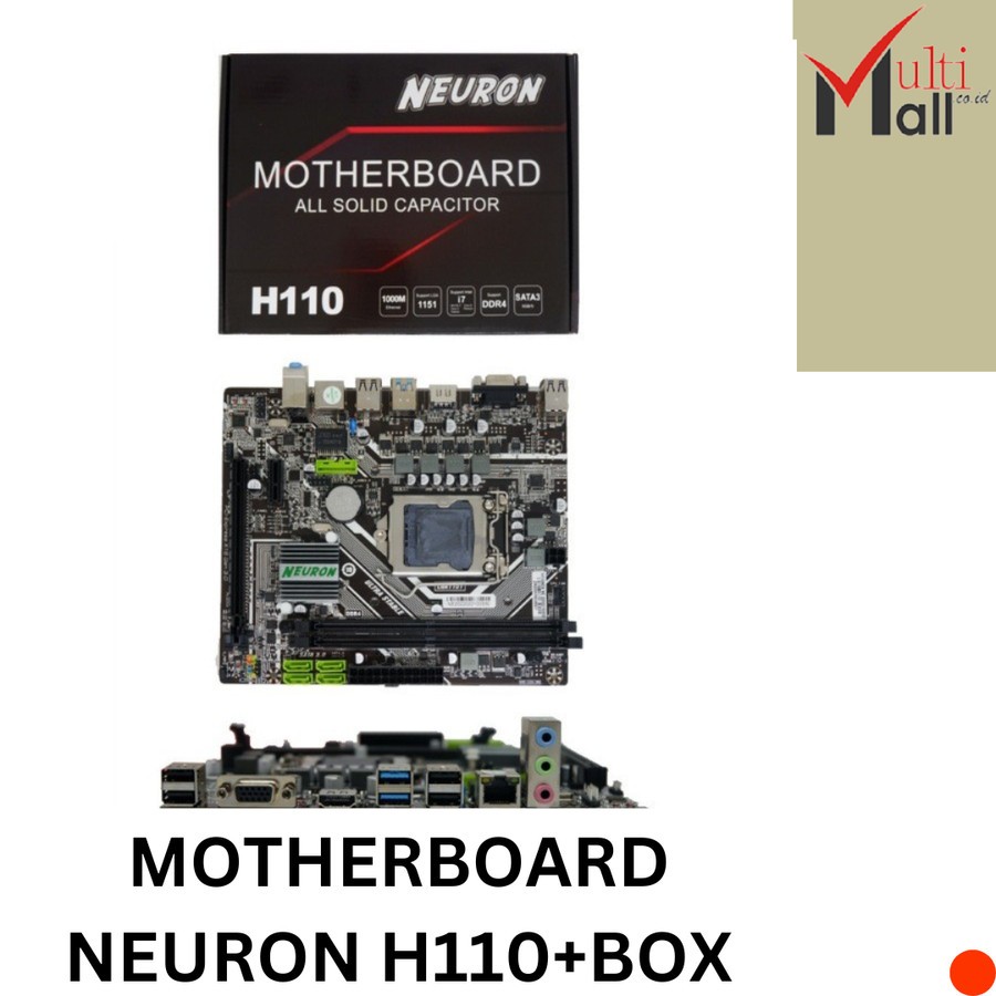 Jual MOTHERBOARD NEURON H110+BOX | Shopee Indonesia