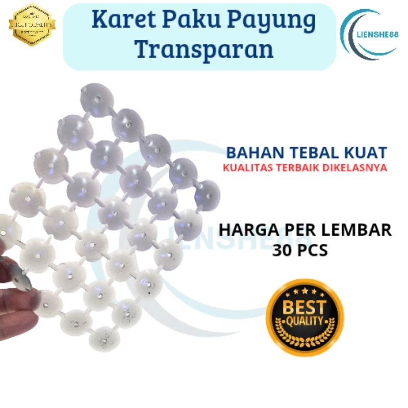 Jual Karet Paku Seng Transparan / Karet Paku Asbes / Karet Paku Payung ...