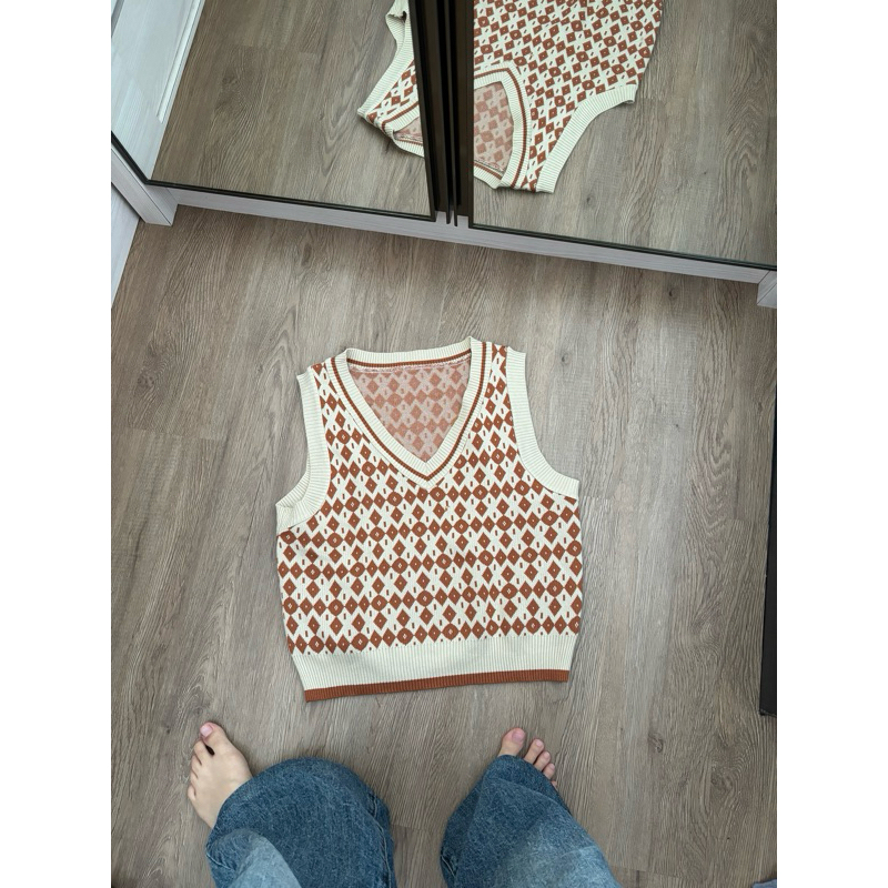 Jual vest rajut korea | Shopee Indonesia