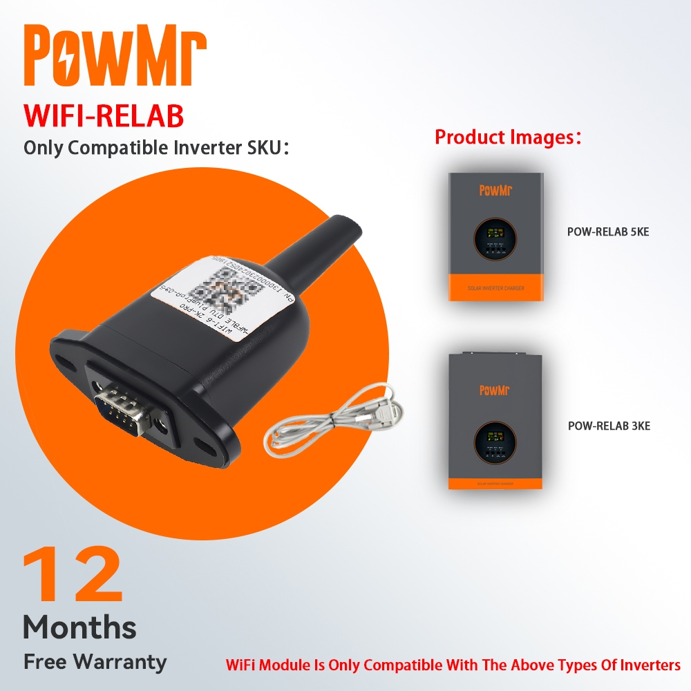 Jual PowMr Brand Dedicated Wireless Network WiFi Module Device Dengan RS232 Remote Monitoring ...