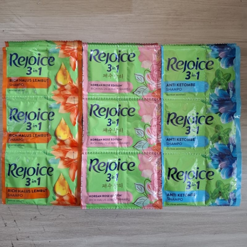 Jual Shampo Rejoice Sachet 1 Renteng | Shopee Indonesia