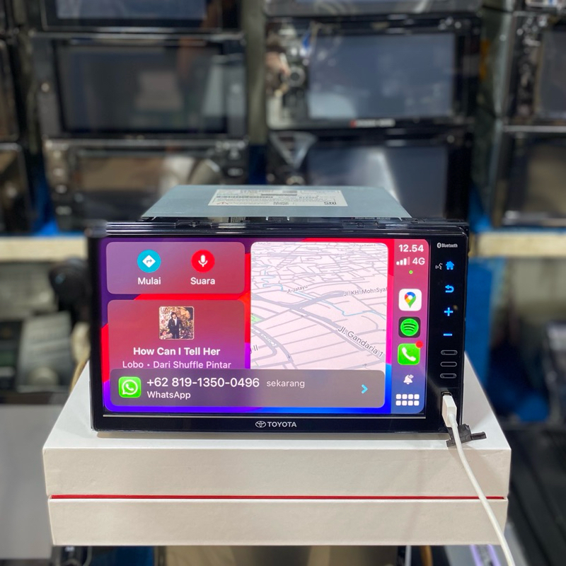 Jual Head Unit Standar Toyota Innova Reborn V 2022 Apple Carplay dan ...