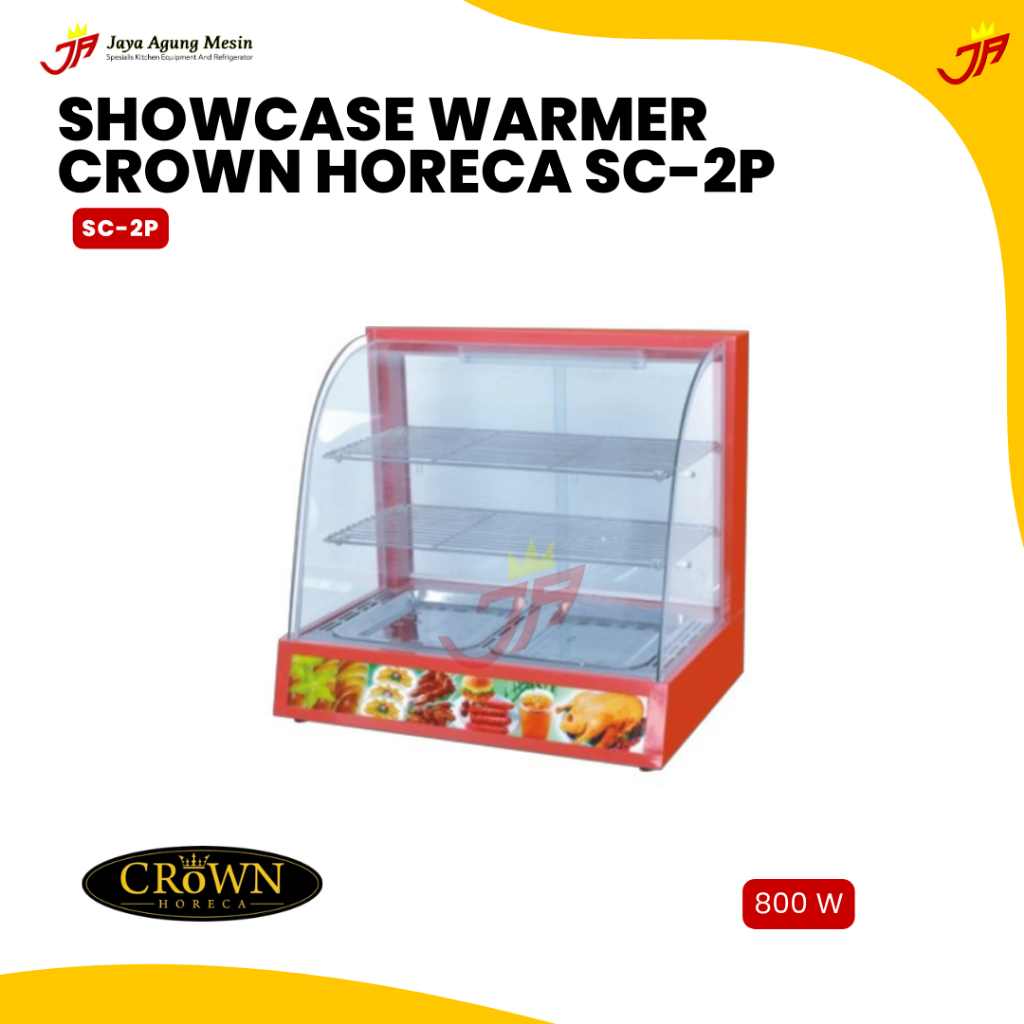 Jual CROWN HORECA Showcase Warmer SC-2P | Shopee Indonesia