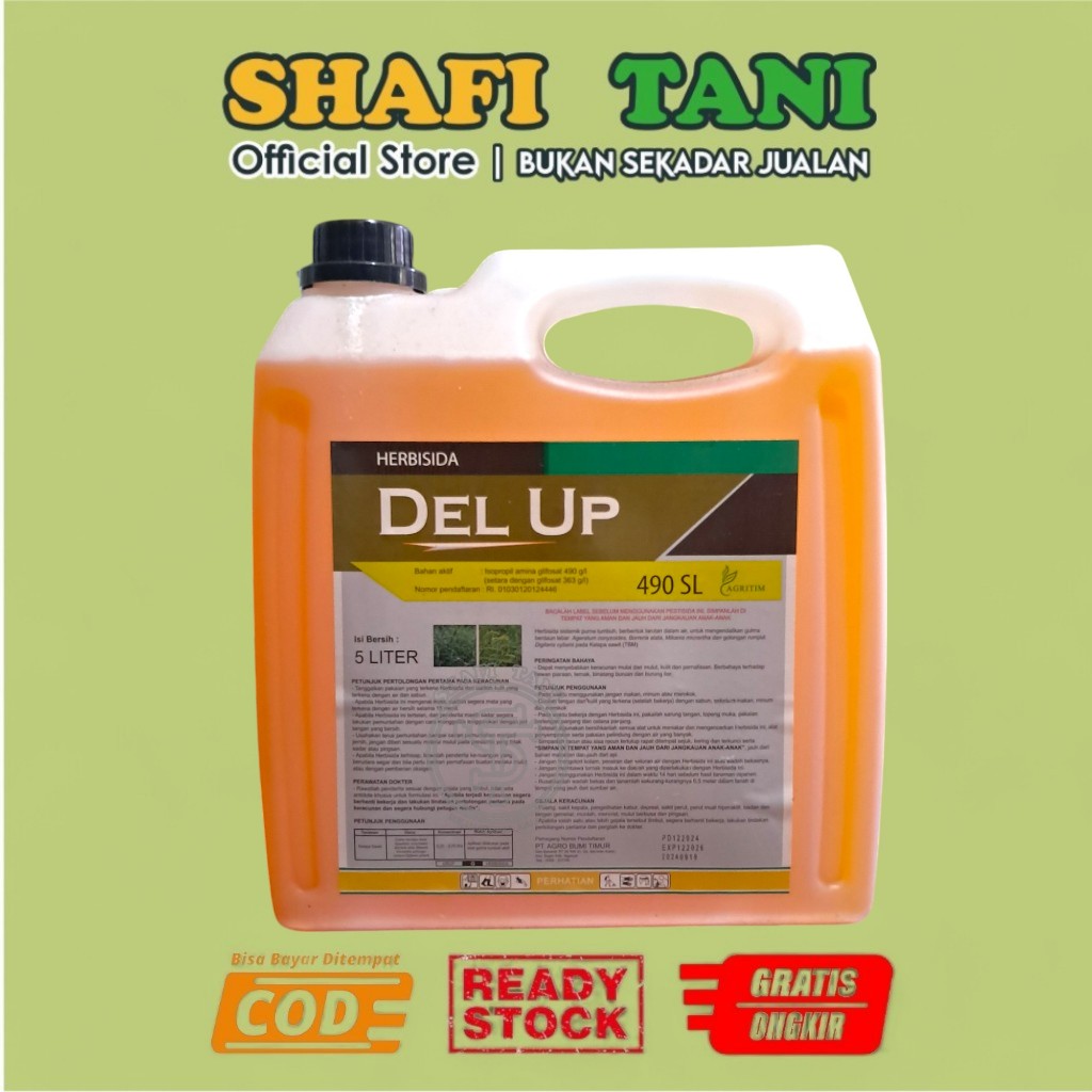Jual HERBISIDA DEL UP 490SL - Isopropilamina glifosat MENGENDALIKAN ...