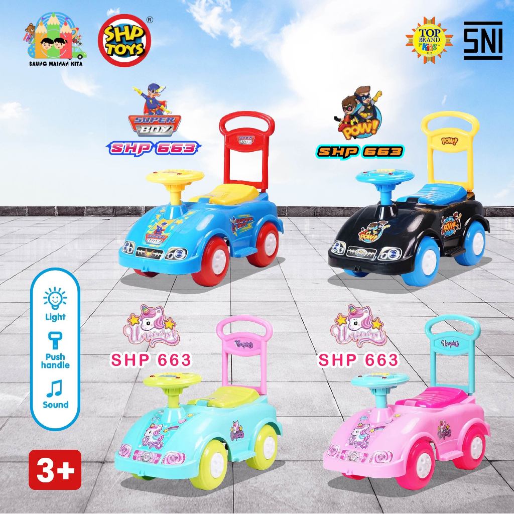 Jual Mainan Mobil Dorong Ride on Car SHP TOYS BTL 559 | Shopee Indonesia