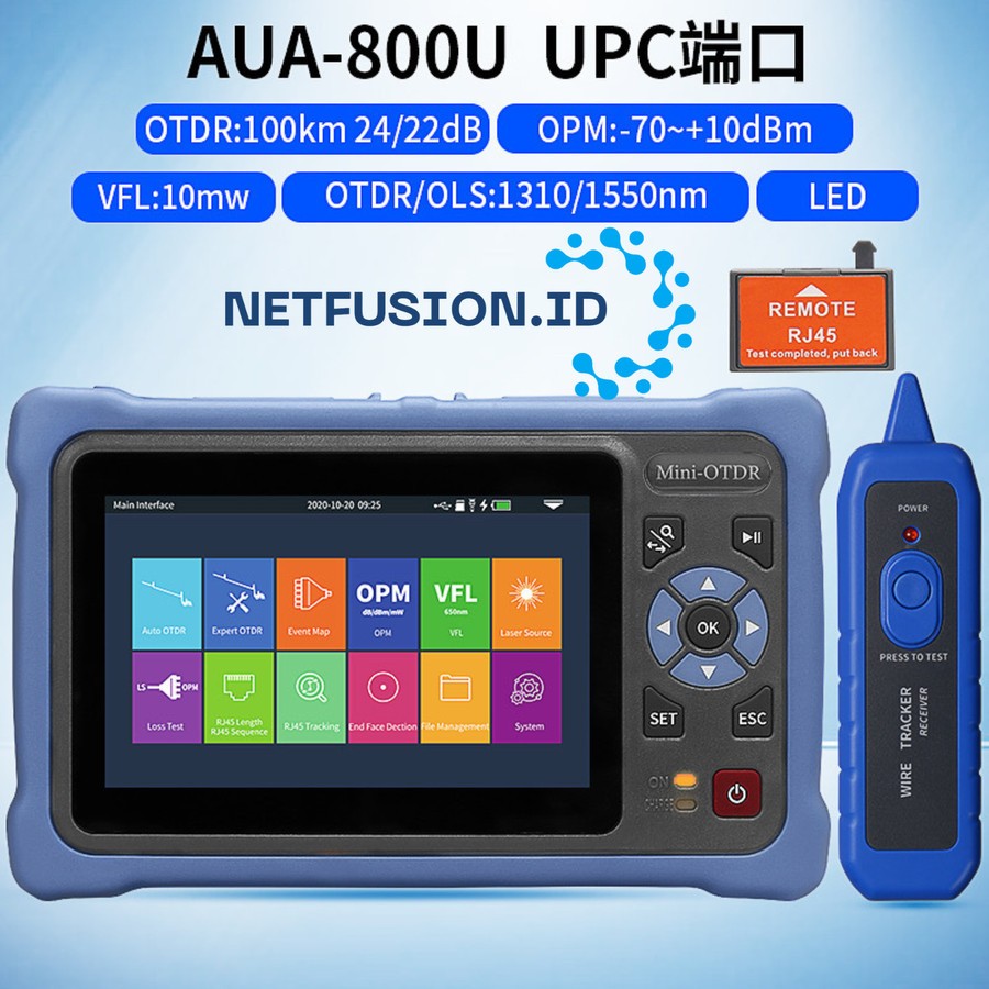Jual OTDR NOVKER NK4000D Satu Pabrik AUA-800U COMPTYCO Pro Series OTDR MINI | Shopee Indonesia