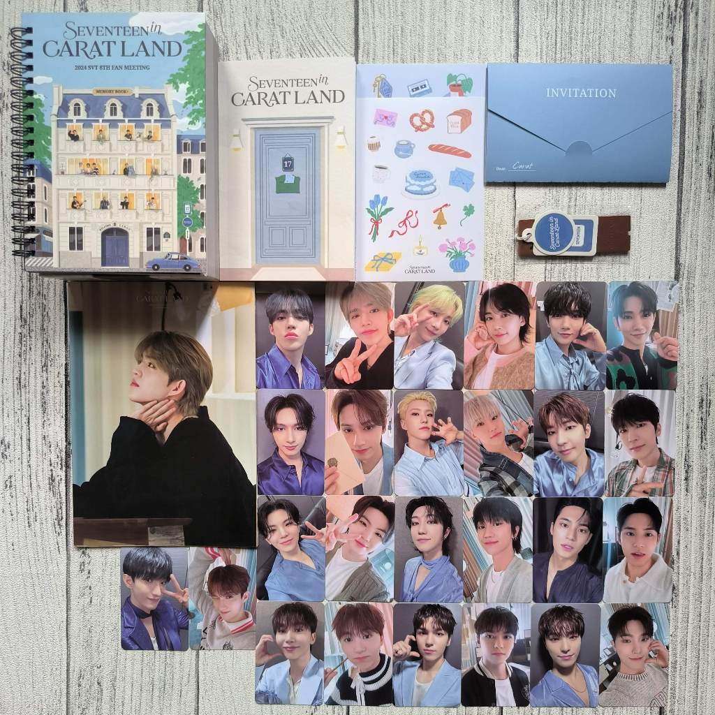 Jual (READY) SEVENTEEN - 2024 SVT 8TH FAN MEETING MEMORY BOOK+ SHARING | Shopee Indonesia
