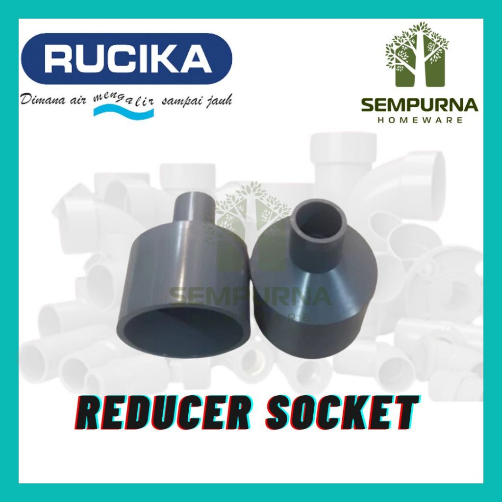 Jual REDUCER SOCKET RUCIKA AW 2"X1/2", 2"X3/4", 2"X1", 2"x1 1/4" , 2"X1 ...