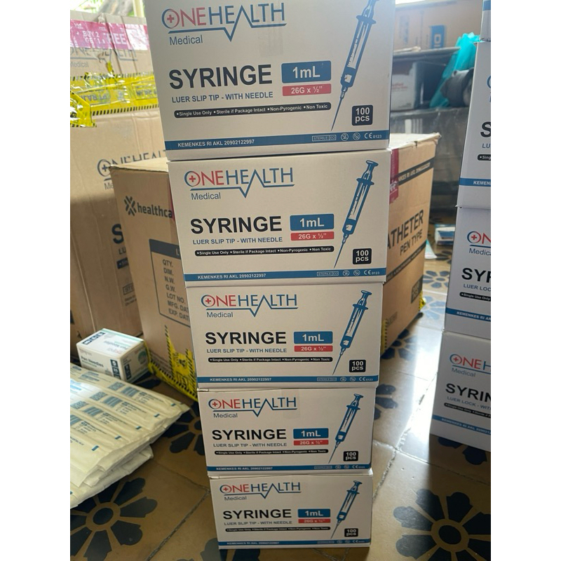 Jual Spuit 1 Ml / Syringe 1 CC Disposable Per Pcs | Shopee Indonesia