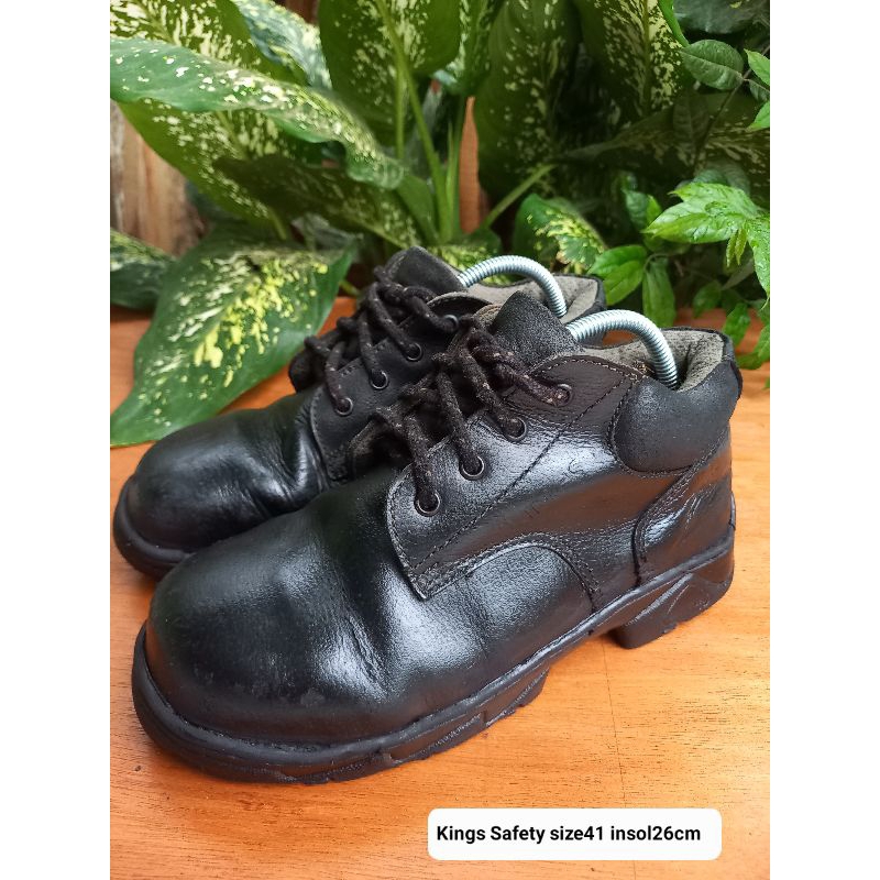 Jual sepatu bots safety merk Kings size41 insol26cm | Shopee Indonesia