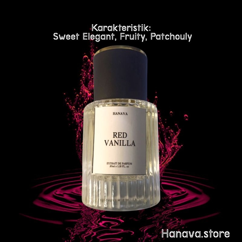 Jual Parfum RED VANILLA - Extrait de Parfum By Hanava | Shopee Indonesia