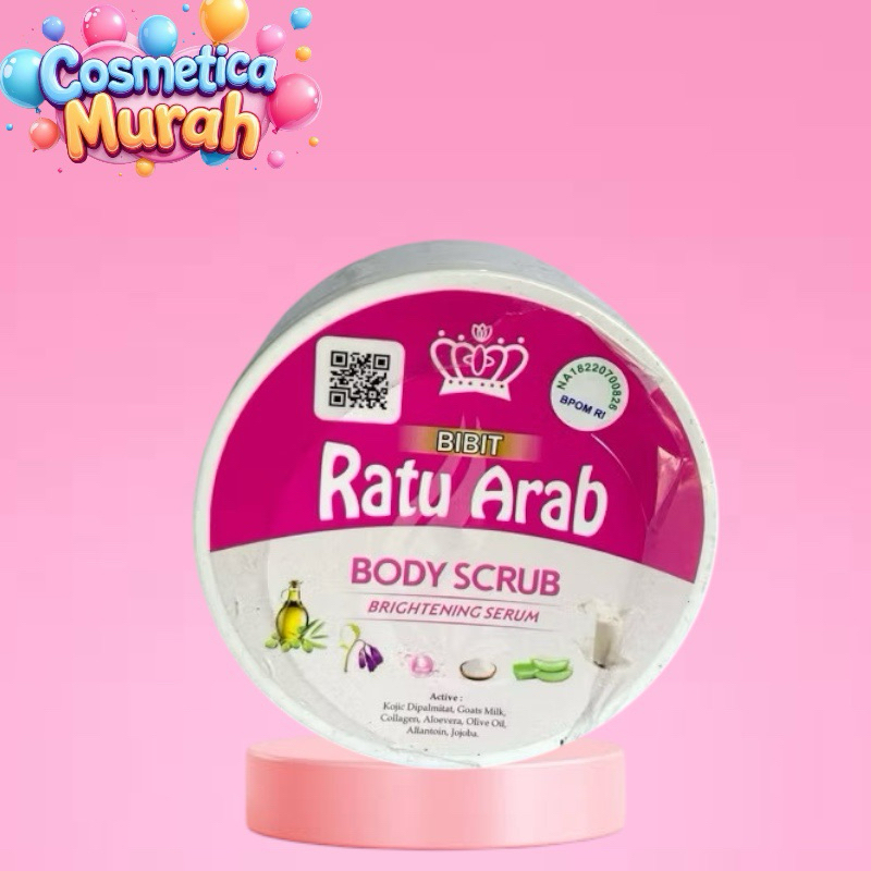 Jual (kn) RATU ARAB BODY SCRUB - RATU ARAB LULUR PREMIUM - SCRUB TUBUH ...