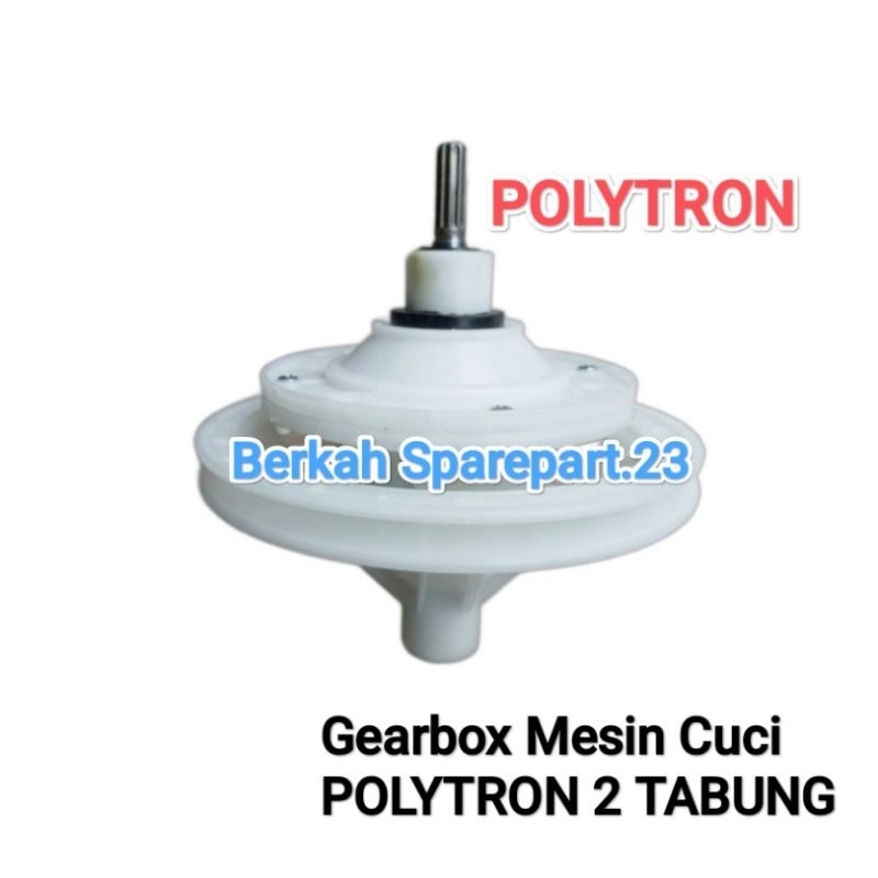 Jual POLYTRON GEARBOX MESIN CUCI PWM 9366 MESIN CUCI 2 TABUNG 9 KG ...