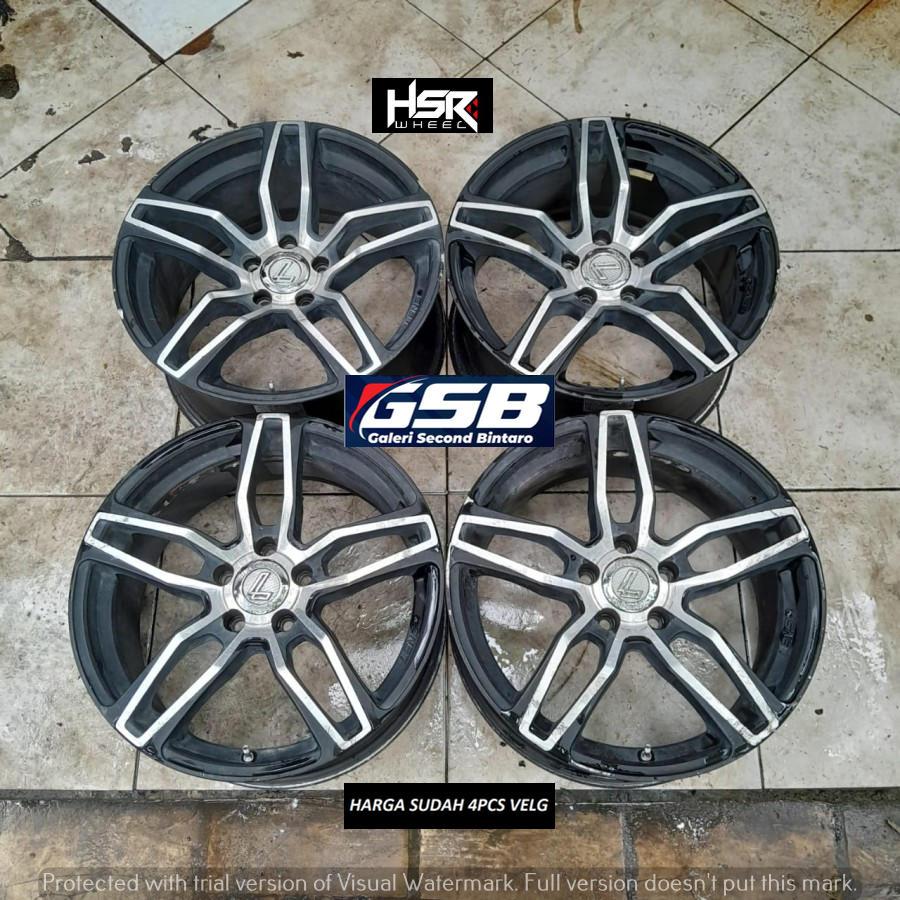 Jual VELG MOBIL SEKEN LENSO R18X8/9 5X114ET42B/P PNP KE INNOVA,XPANDER ...