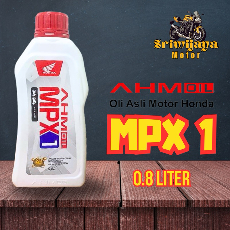 Jual OLI MPX 1 0,8 ltr oli motor honda ahm oil | Shopee Indonesia