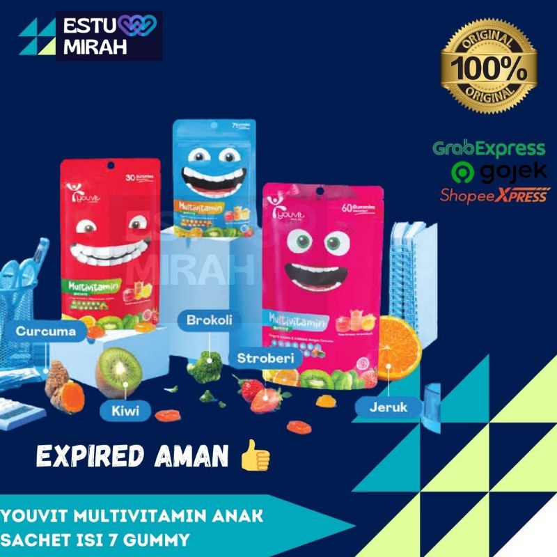 Jual YOUVIT VITAMIN CURCUMA ANAK, YOUVIT MULTIVITAMIN ANAK KEMASAN ...