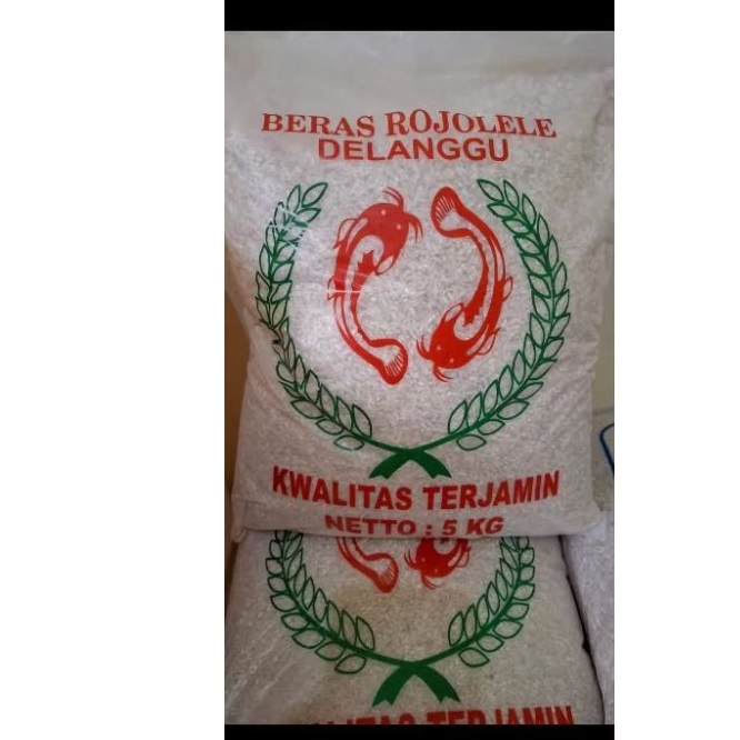 Jual Beras Rojo Lele 5 kg / Beras Rojo lele / beras pulen | Shopee ...