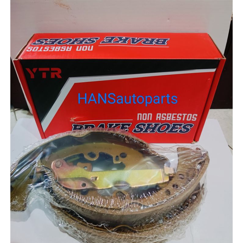 Jual brake shoe kampas rem belakang Fortuner Hilux double cabin model tromol | Shopee Indonesia