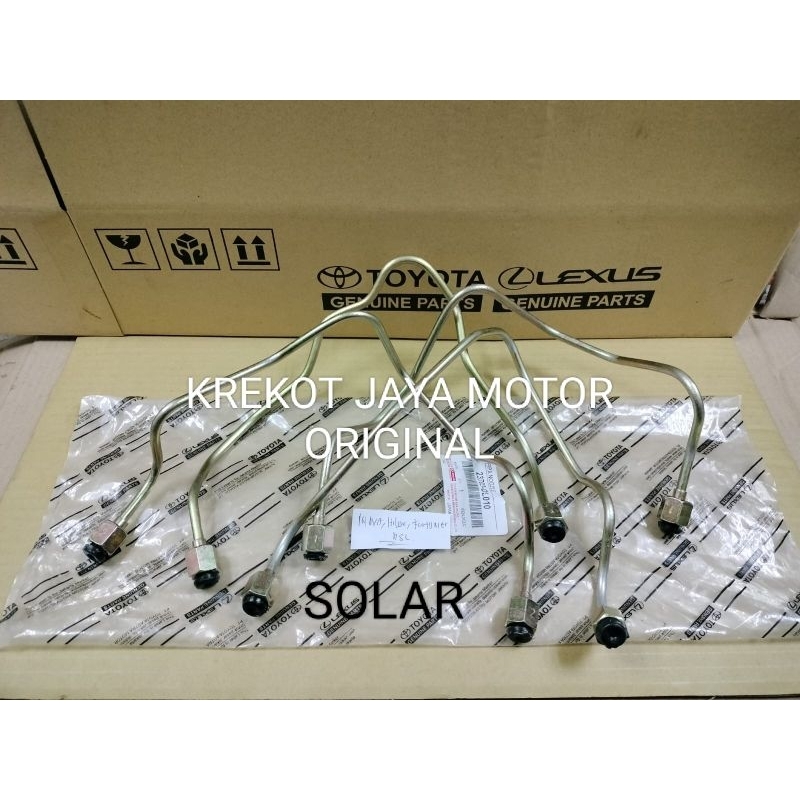 Jual PIPA NOZZLE SOLAR TOYOTA INNOVA,HILUX,FORTUNER 1SET 4SALURAN BARU ...