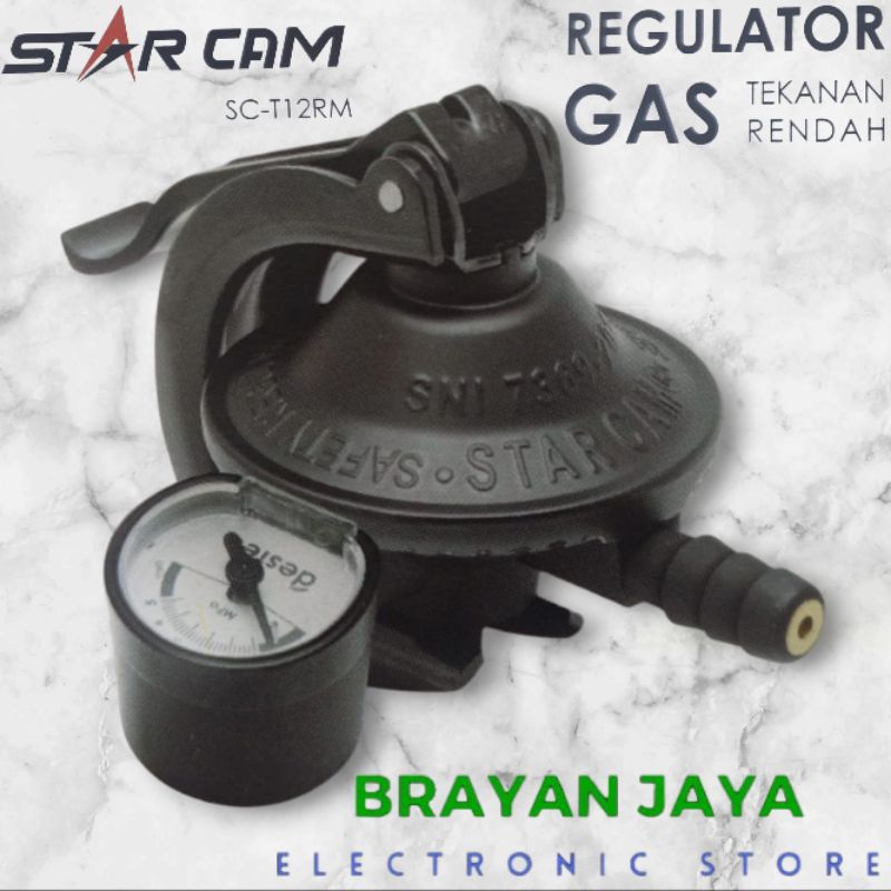 Jual REGULATOR PENGAMAN GAS STAR CAM SC-T12RM ANTI BOCOR / REGULATOR ...