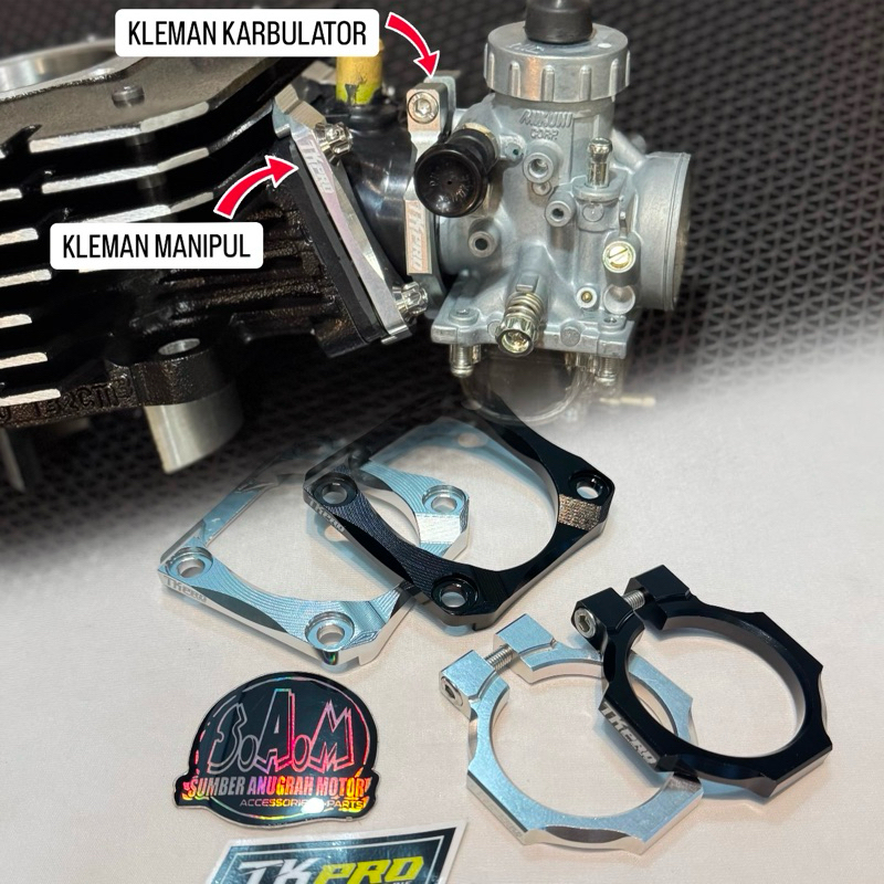 Jual KLEMAN MANIPUL & KARBU RX-KING CNC TK PRO / Klem Inteck Karbulator ...