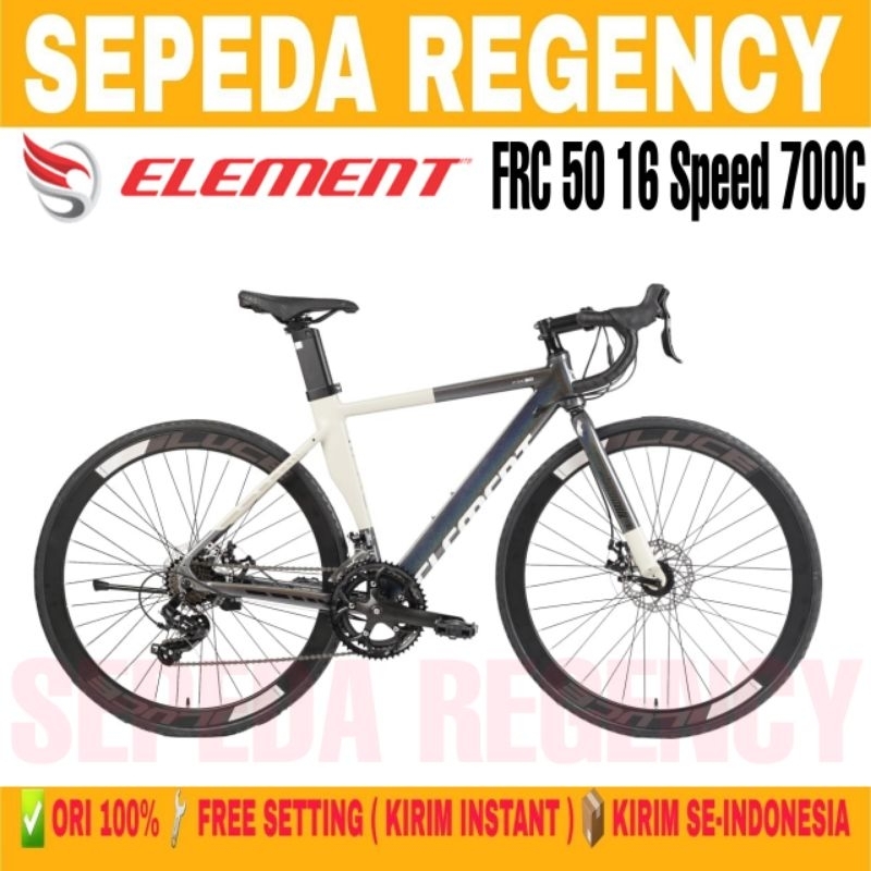 Jual Sepeda Road Bike ELEMENT FRC 50 16Speed 700C Sepeda Balap | Shopee Indonesia