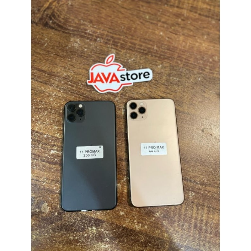 Jual Ip 11 PRO MAX UNIT SECOND ORIGINAL BERGARANSI JAVASTORE | Shopee ...