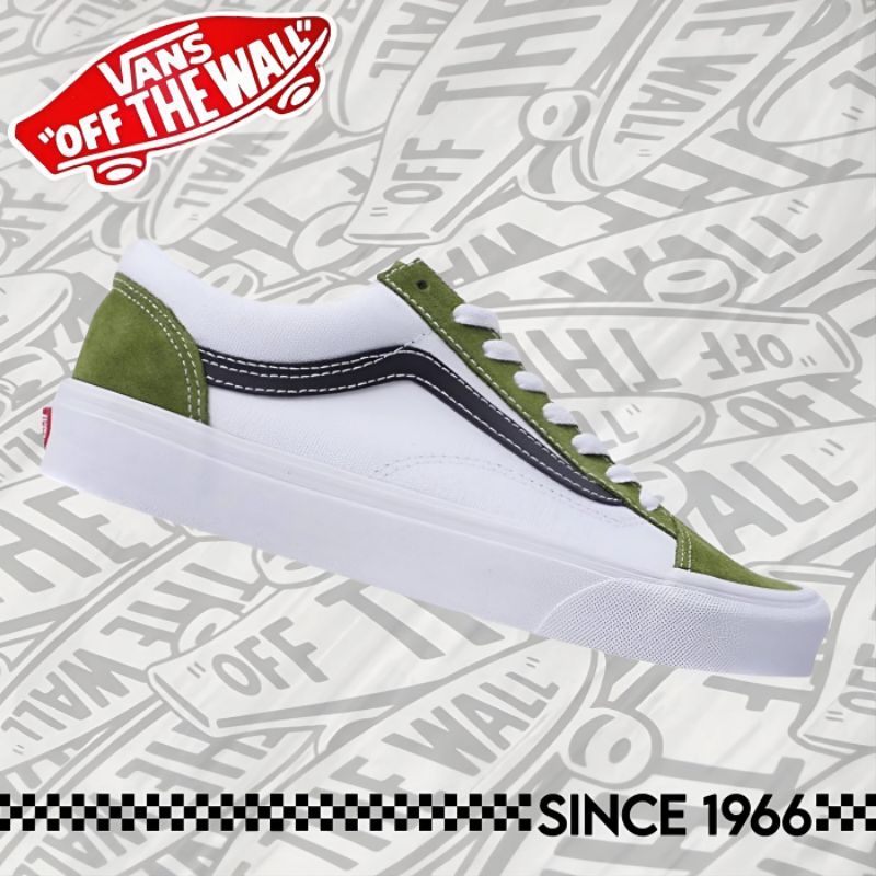 Jual VANS STYLE 36 RETRO SPORT CALLA GREEN ORIGINAL | Shopee Indonesia