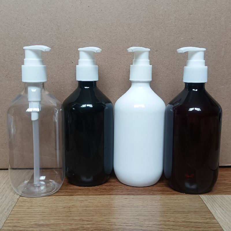 Jual BOTOL PUMP 300ML MADA VARIAN WARNA TUTUP PUMP LOTION PUTIH NECK 24/BOTOL PUMP SABUN CAIR ...