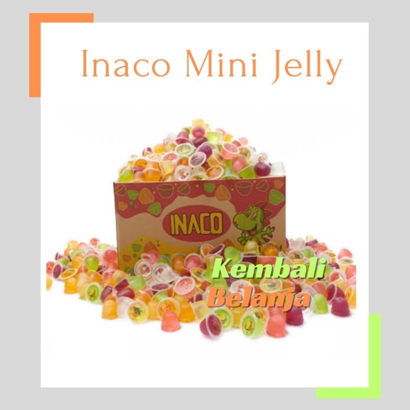 Jual Inaco Jelly Mini 100 Gram/ Jelly Inaco/ Inaco Jelly Buah-Buahan ...