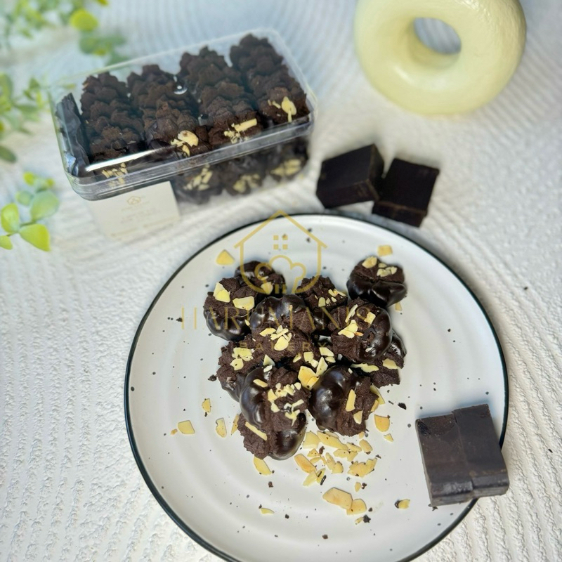 Jual Chocolate Bow Cookies/Homemade Cookies Coklat terenak | Shopee ...