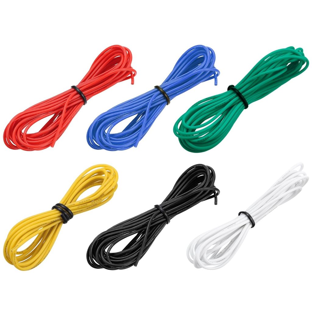 Jual Kabel AWG 24 awg24 Serabut Tembaga Putih Eceran 1Meter Jumper Cable | Shopee Indonesia
