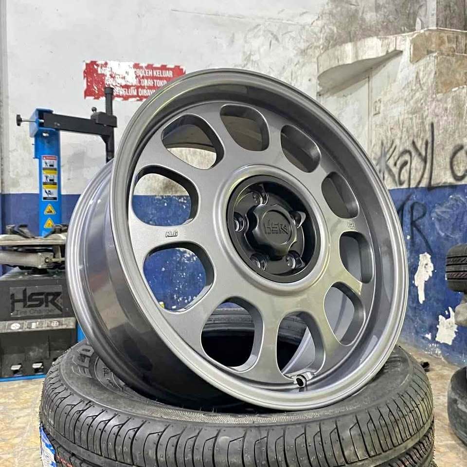 Jual Velg Model Kaleng HSR KLG Ring 18 Pcd 5X114.3 For Alphard Juke ...