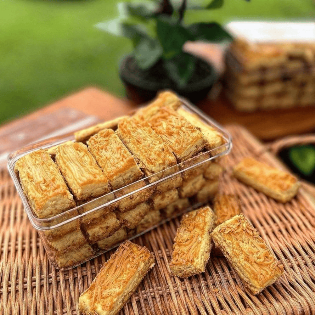 Jual Toples Kue Kering Kotak Persegi Panjang 300gr Toples Nastar ...