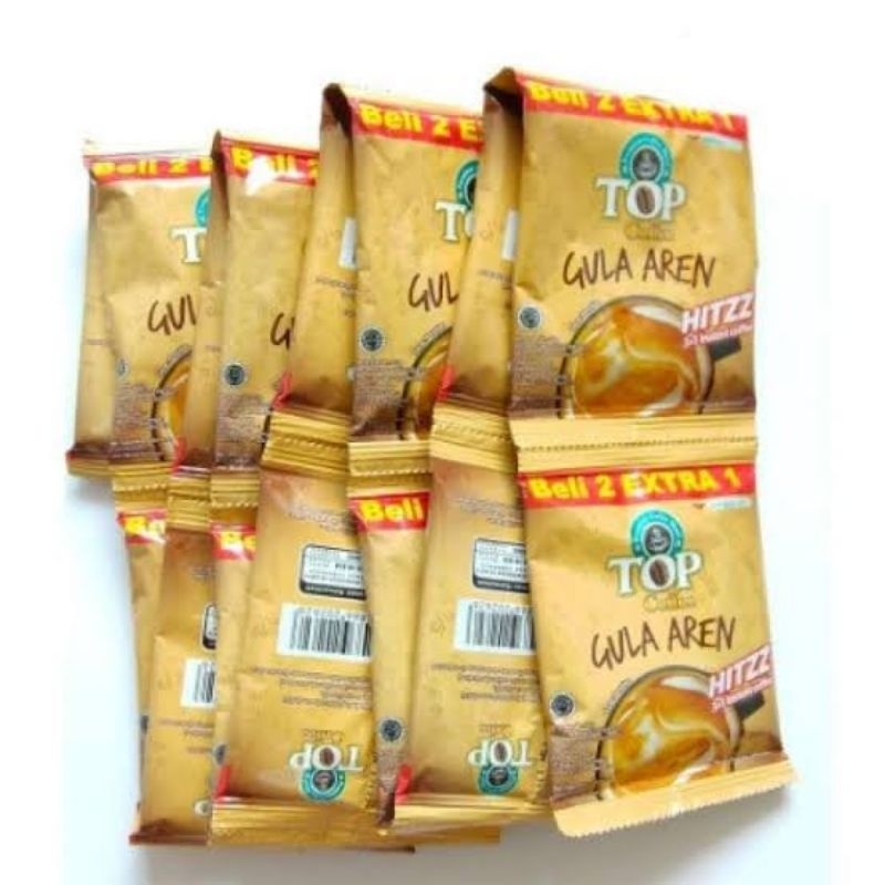 Jual TOP COFFEE GULA AREN RENTENG RENCENG (ISI 15 SACHET) | Shopee ...