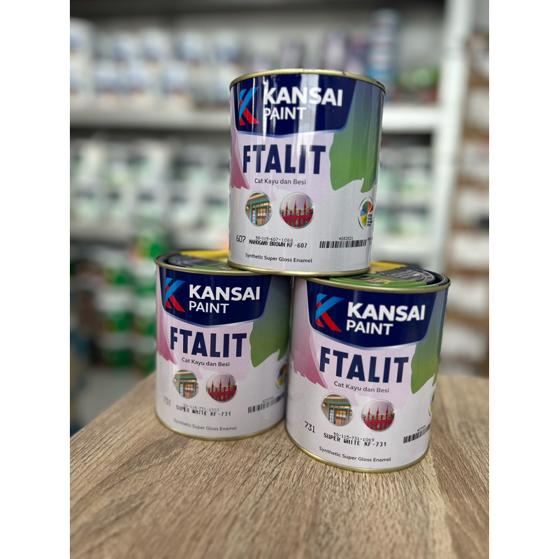 Jual KANSAI FTALIT Cat Besi / Cat Kayu / Cat FTALIT / Cat Kayu dan Besi ...