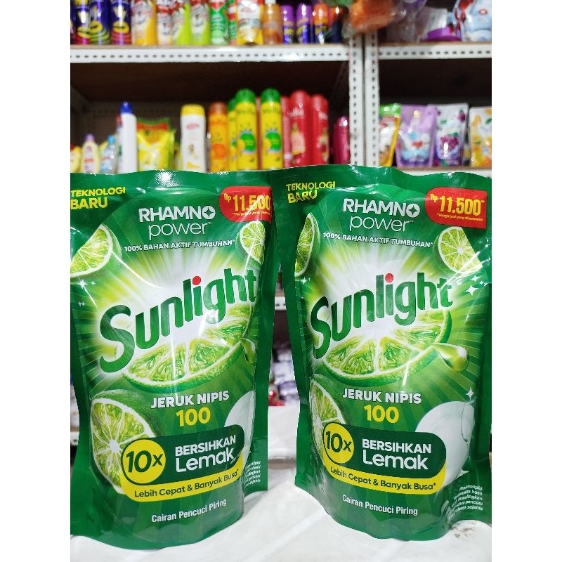 Jual Sunlight jeruk nipis 640ml/pencuci piring/sunlight | Shopee Indonesia
