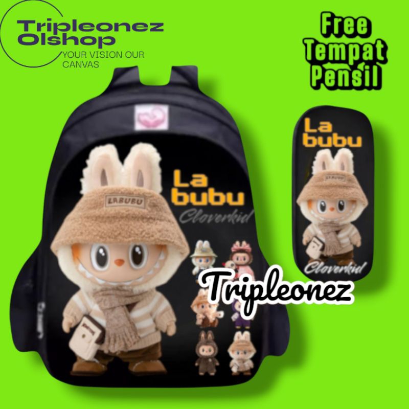 Jual Tas Labubu Anak TK SD PAUD Ransel Sekolah Anak Karakter Viral+Tempat Pensil | Shopee Indonesia