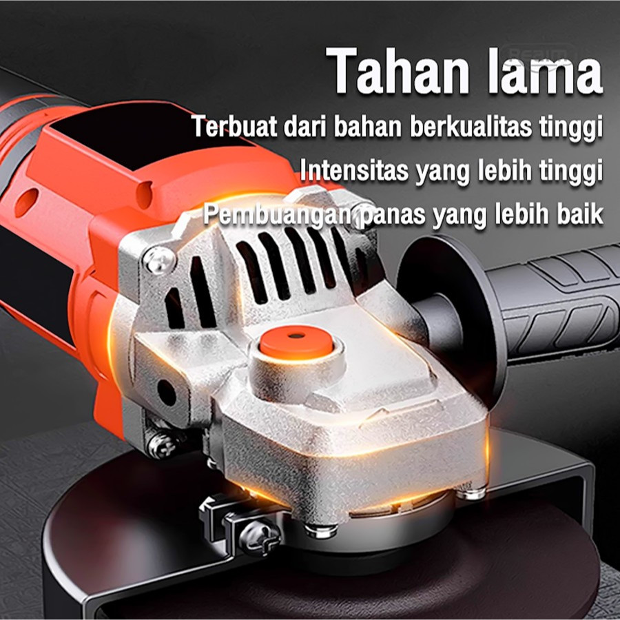 Jual Mesin Gerinda Tangan Angle Grinder Grinda Mini 4" Inch 100mm Mata ...