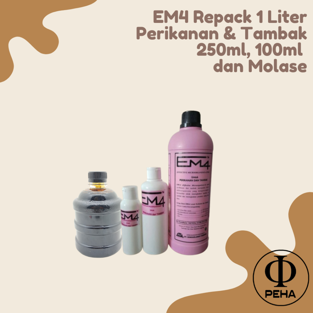 Jual EM4 Pink Perikanan&Tambak Probiotik EM4 Pink Bakteri Perikanan ...