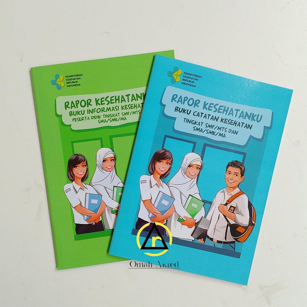 Jual Buku Rapor Kesehatanku SMP/SMA - Catatan Kesehatan - Informasi Kesehatan - Buku Kesehatan ...
