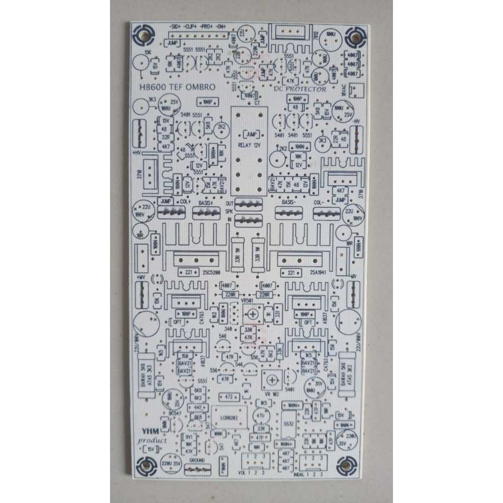 Jual PCB DRIVER CLASS H HB600 TEF KOMPLIT INBAL LIMITER PROTEKTOR ...