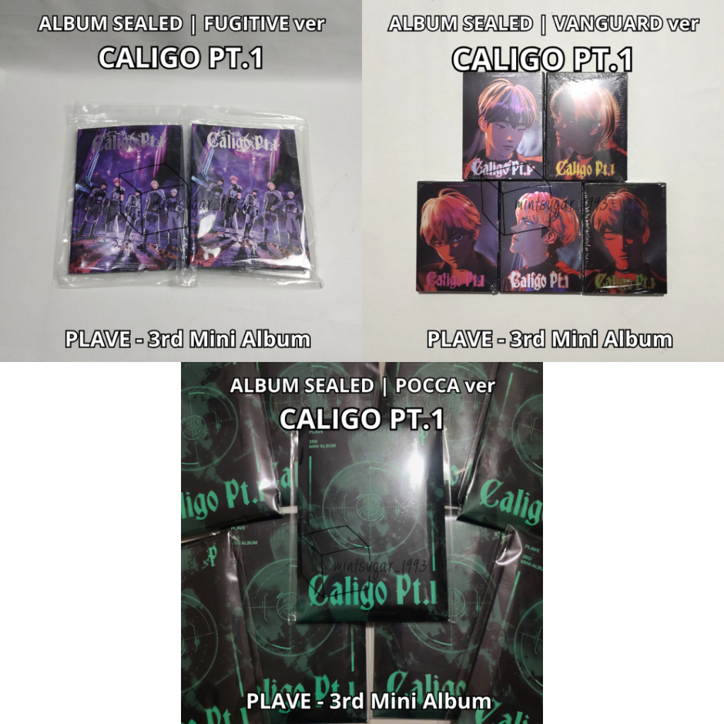 Jual [ READY SEALED OFFICIAL ] PLAVE - 3RD MINI ALBUM ( CALIGO PT. 1 ...